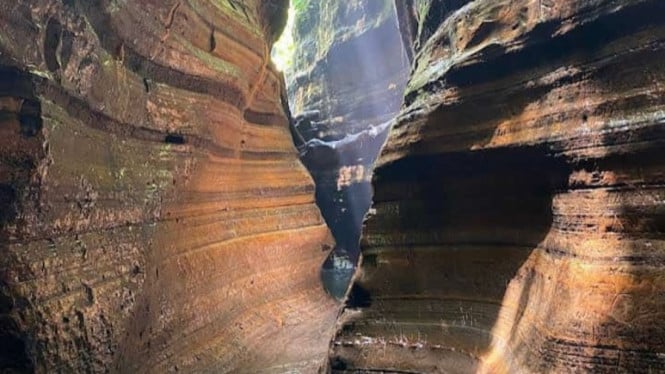 Pemprov Banten Perbaiki Jalur Wisata Curug Cimanggung Pandeglang ...
